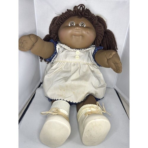 Cabbage patch doll A A (African American) 1985 Signed Xavier Roberts Coleco Vtg | eBay