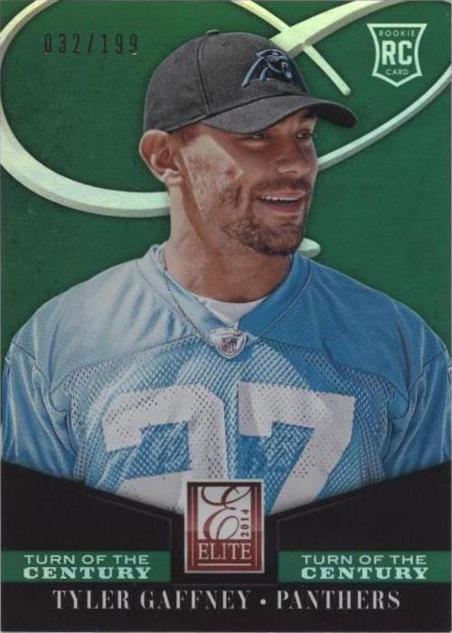 2014 Panini Elite - Rookie Tyler Gaffney #197 Turn of the Century /199 ...