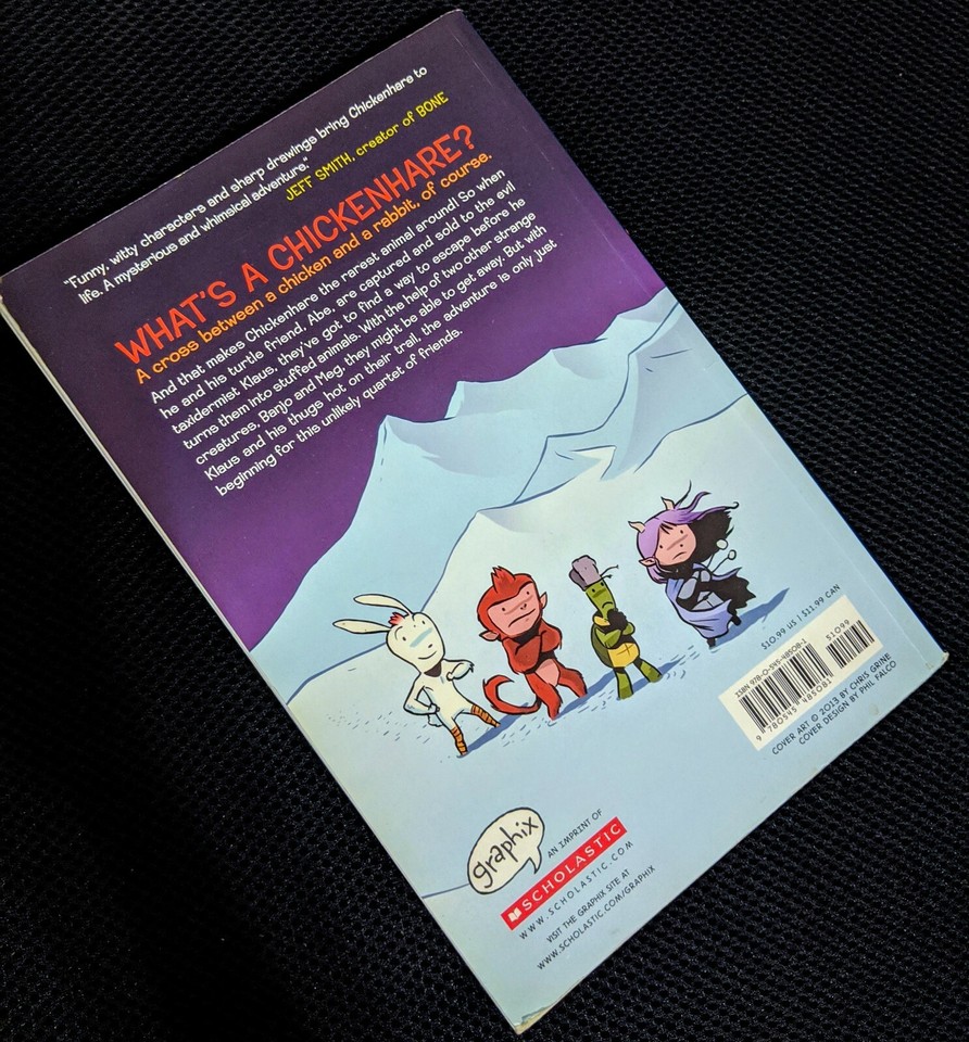 Kids Graphic Novel Comic Chickenhare by Chris Grine Scholastic Graphix ...