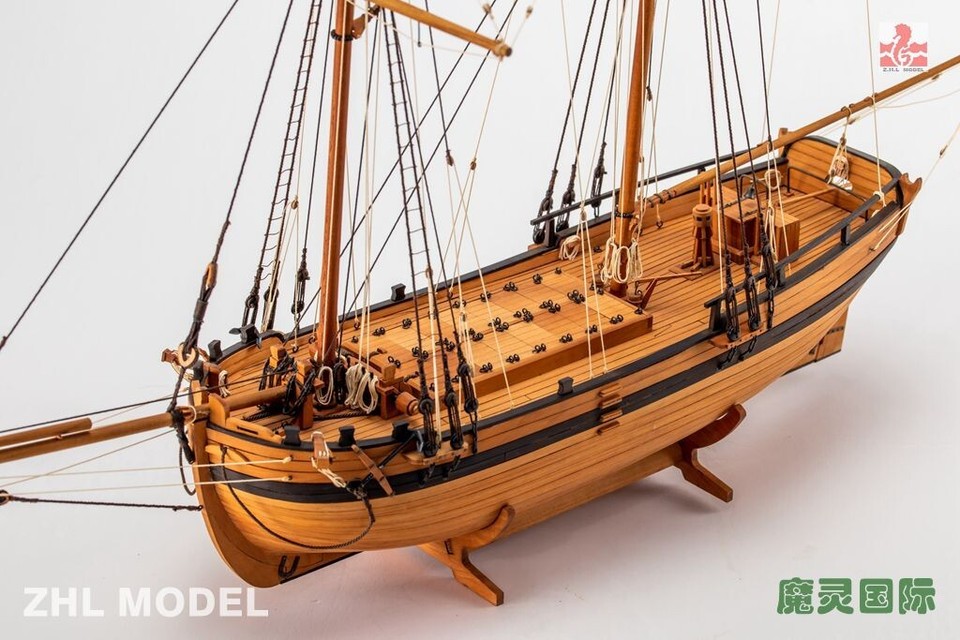ZHL The Port Jackson cherry wood version wooden ship model kits | eBay