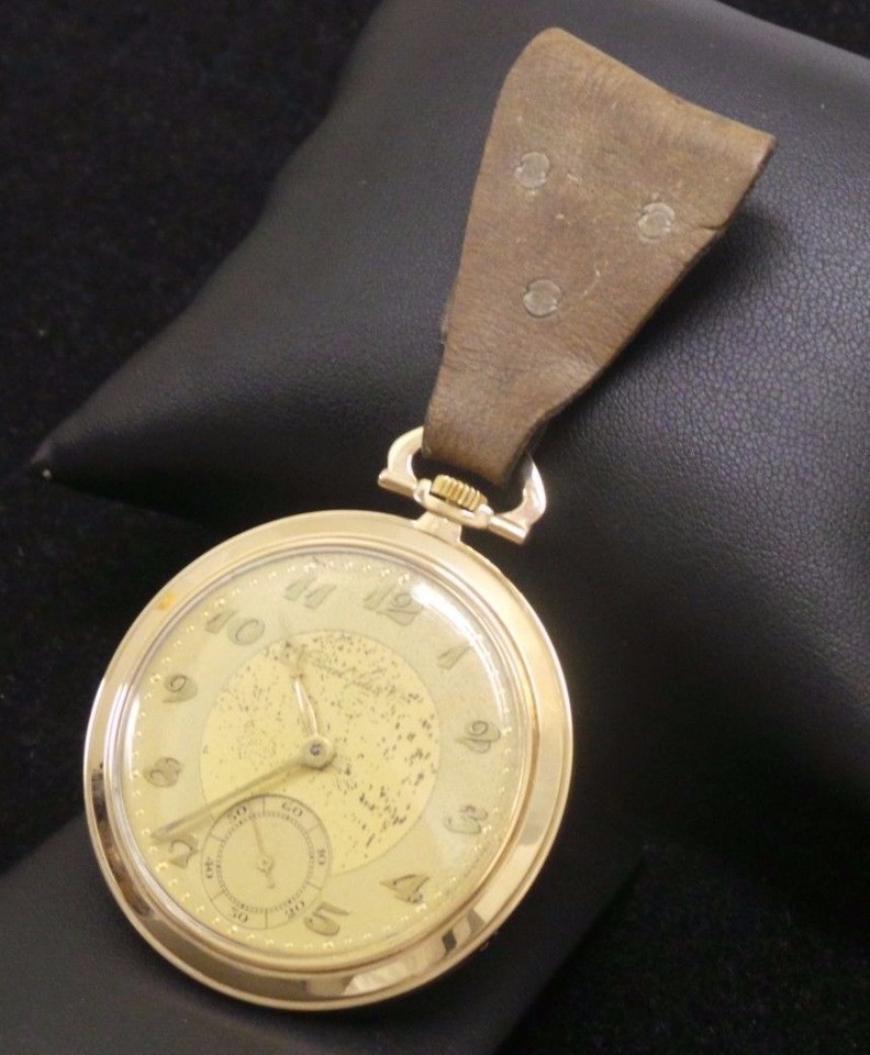 INCREDIBLE BOREL FILS & CIE ANTIQUE 14K YELLOW GOLD SWISS POCKET WATCH ...
