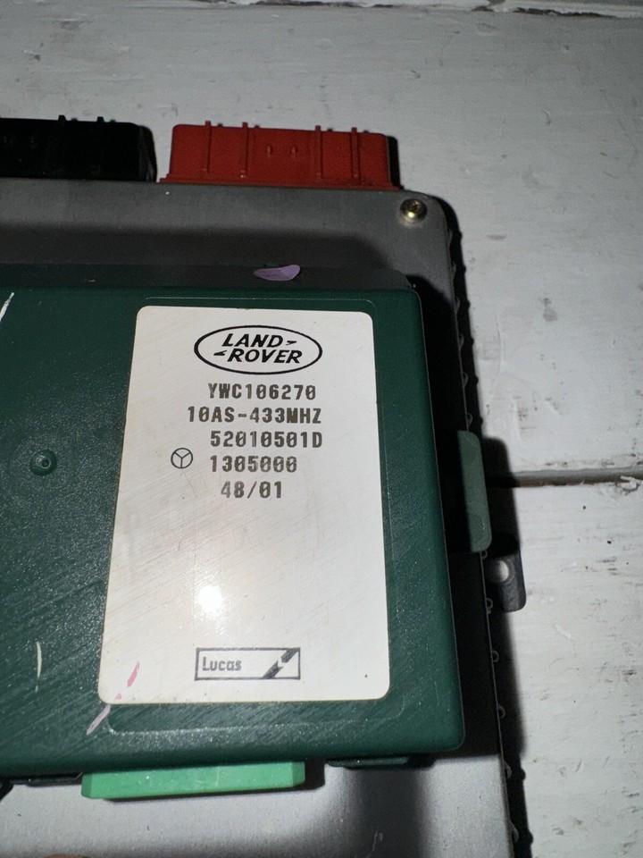 Land Rover Defender Td5 15p Engine Control Unit ECU & 10AS Set ...