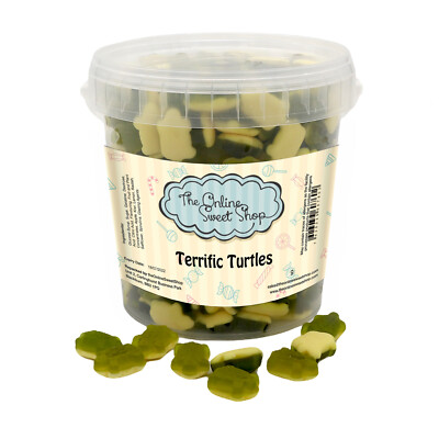 Terrific Turtles Sweets Bucket Pick and Mix Candy Retro Party Treats ...