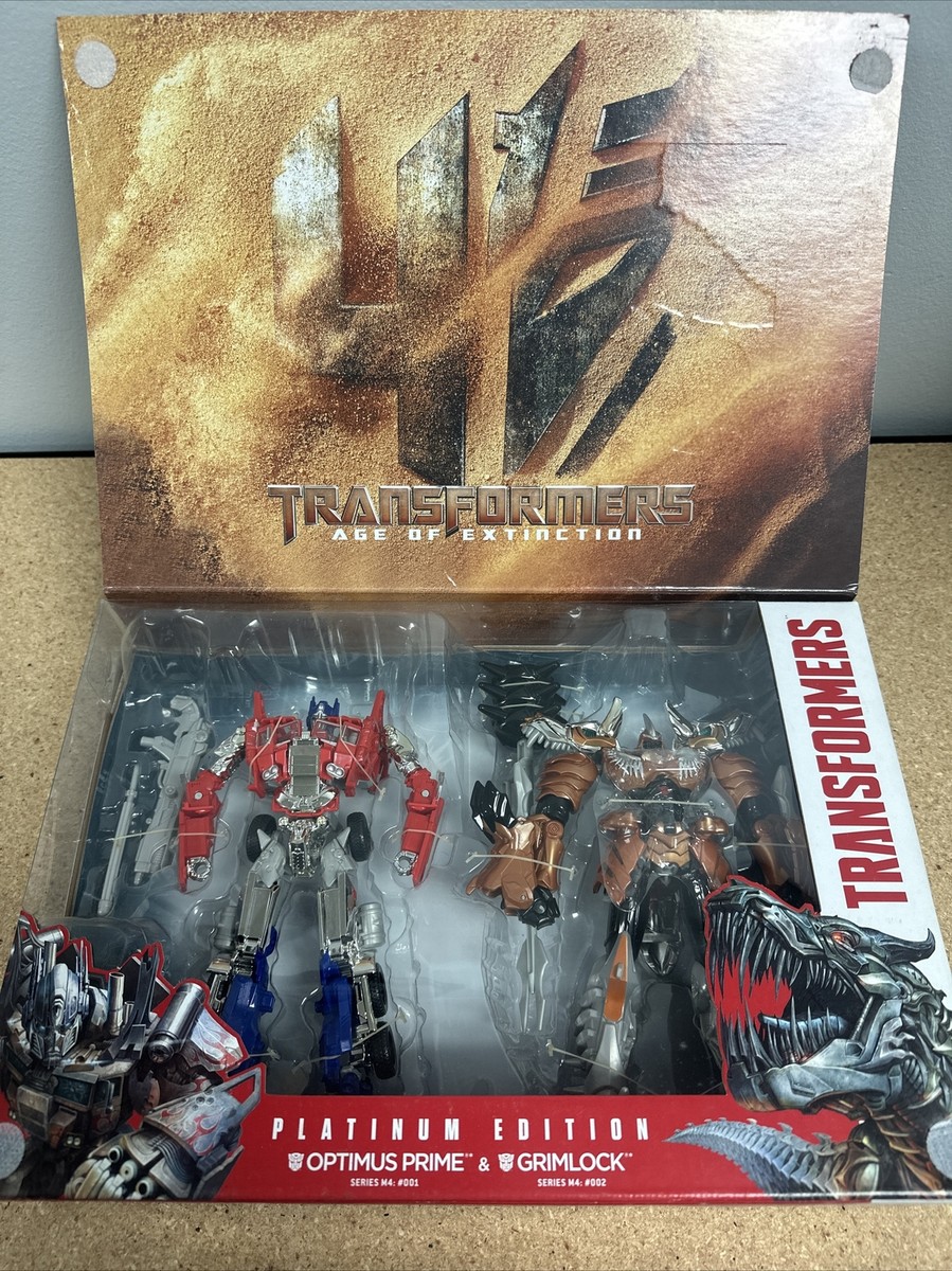 Transformers 4 Toys Optimus Prime And Grimlock Transformers: Rise Of