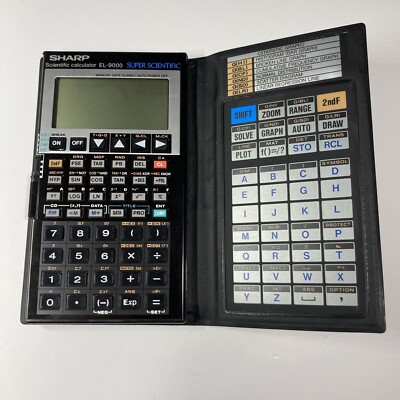 Vintage Sharp EL-9000 Super Scientific Calculator Nice Condition ...