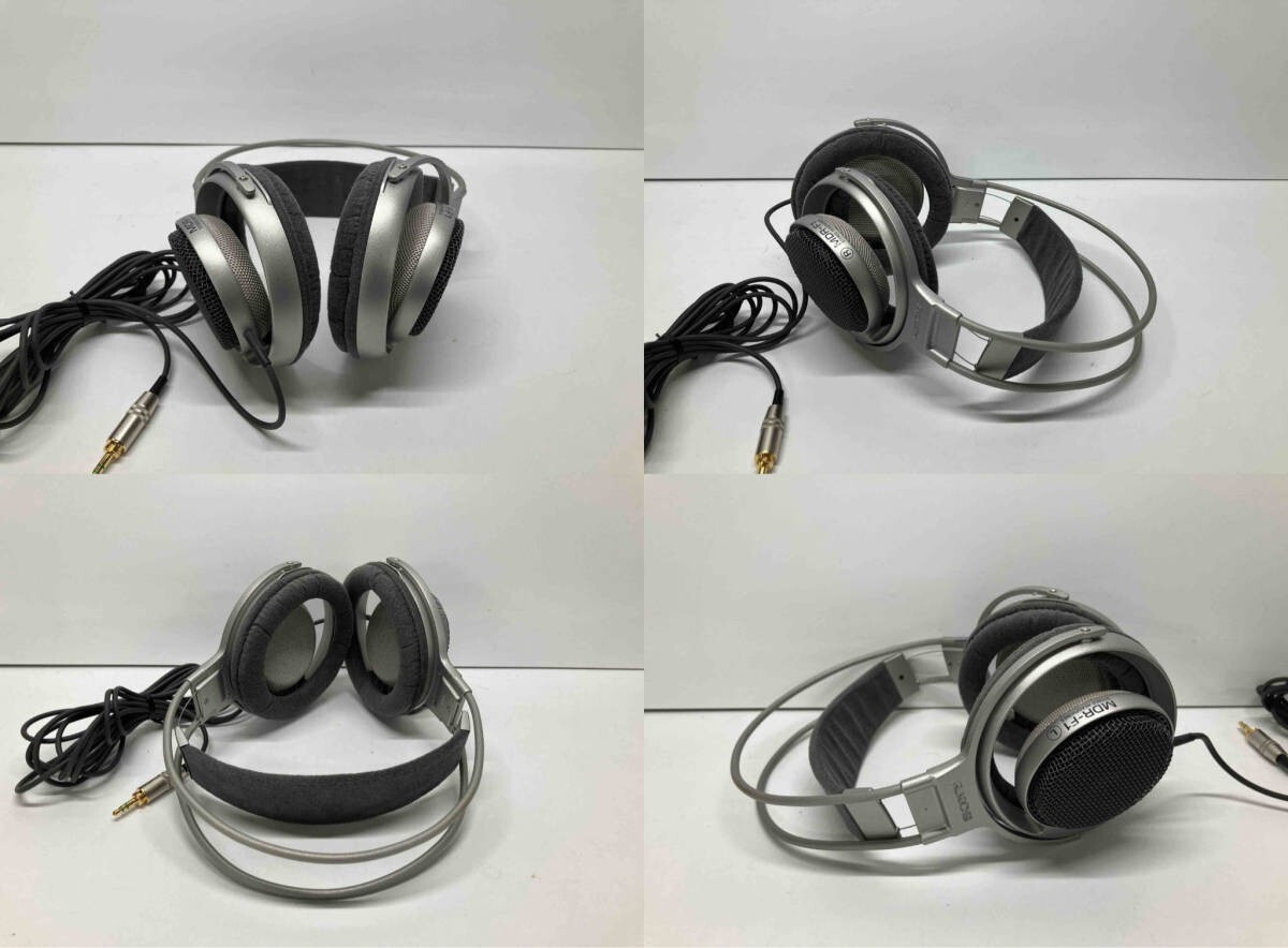 SONY MDR-F1 Open-Air Headphones Silver Working Japan | eBay