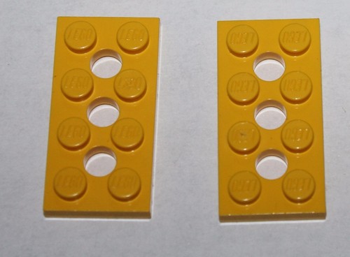 Lego Technic Yellow Plate 2x4 ref 3709b sets 8286-8862-8094-8853-8872 ...