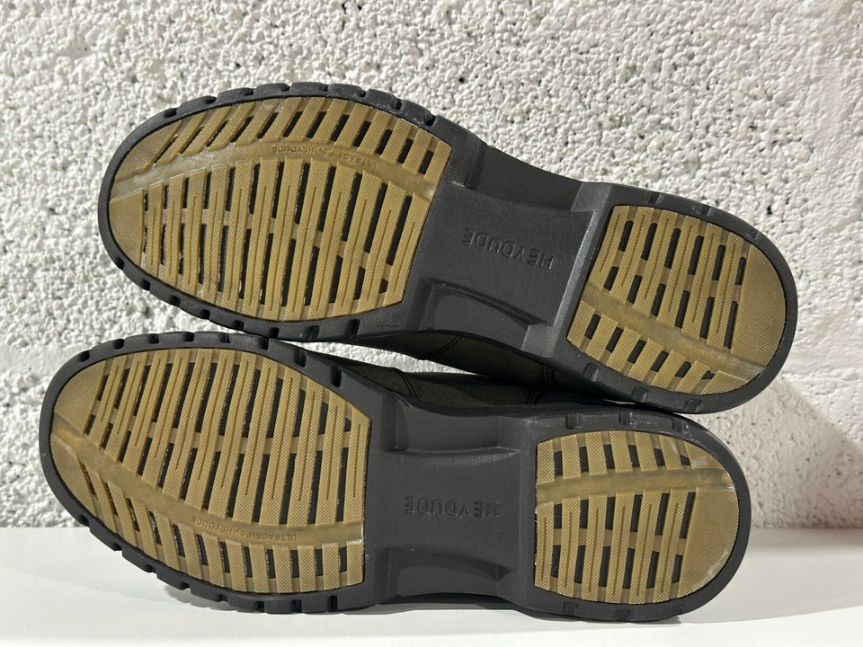 NEW HEY DUDE Scott Grip Khaki Black Boot 113311001 Men's Sz 8-12 | eBay