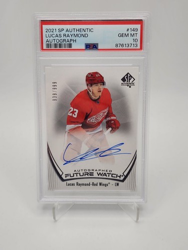 2021 SP Authentic Lucas Raymond Autograph PSA 10 | eBay