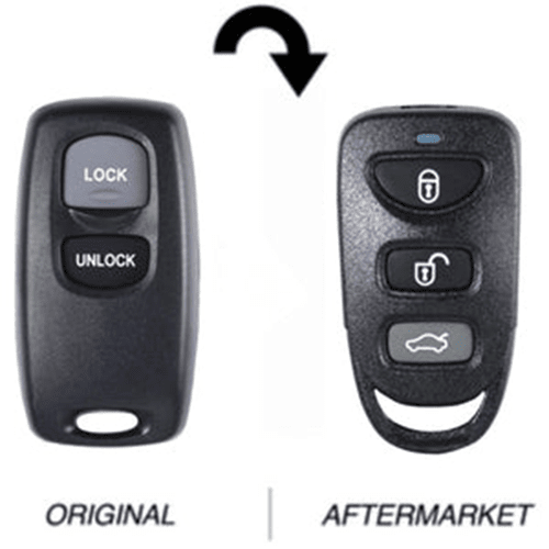 2 Button 433MHz Key Fob Upgrade 41601 to suit Mazda 626/323/Visteon | eBay
