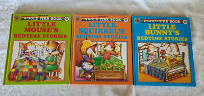 3 Honey Bear Books Preschool Books Little Bunny Squirrel Mouse Bedtime ...