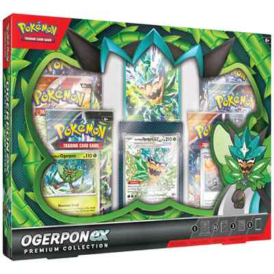 Pokemon Ogerpon ex Premium Collection Box FACTORY SEALED! | eBay