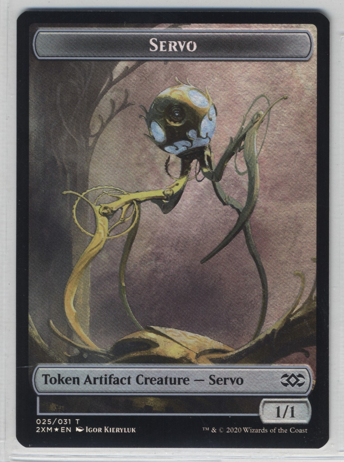 Magic the Gathering Servo / Soldier Token Double Masters Foil x1 MTG | eBay