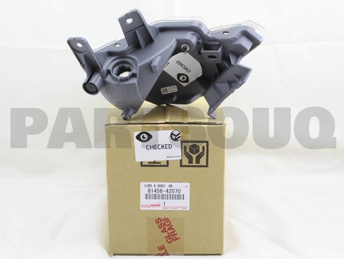 8145642070 Genuine Toyota LENS & BODY, RR FOG 81456-42070 | eBay
