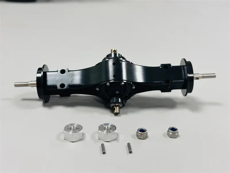 Metal Rear/Rear Through Axle for 1/14 Tamiya RC Truck Car Scania 770S ...