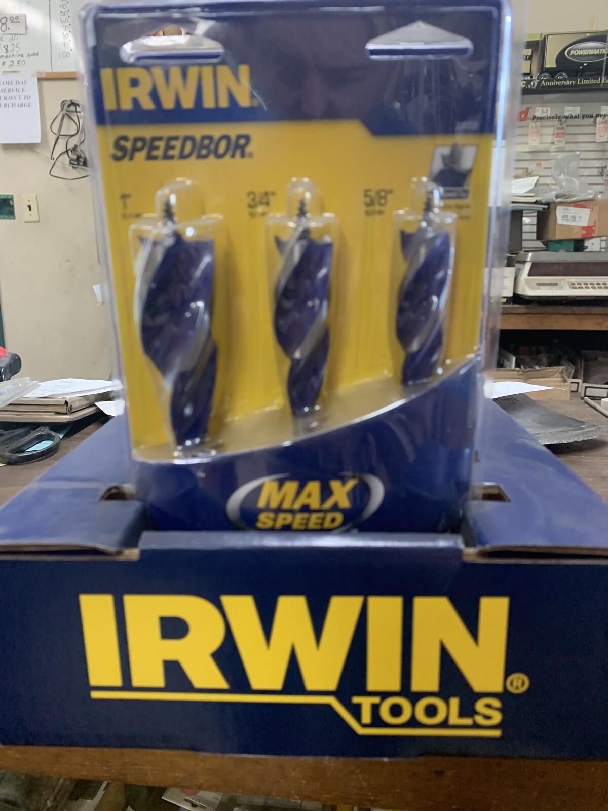 Irwin Speedbor Carbon Steel Wood Boring Bit Set 3 pc. - new | eBay