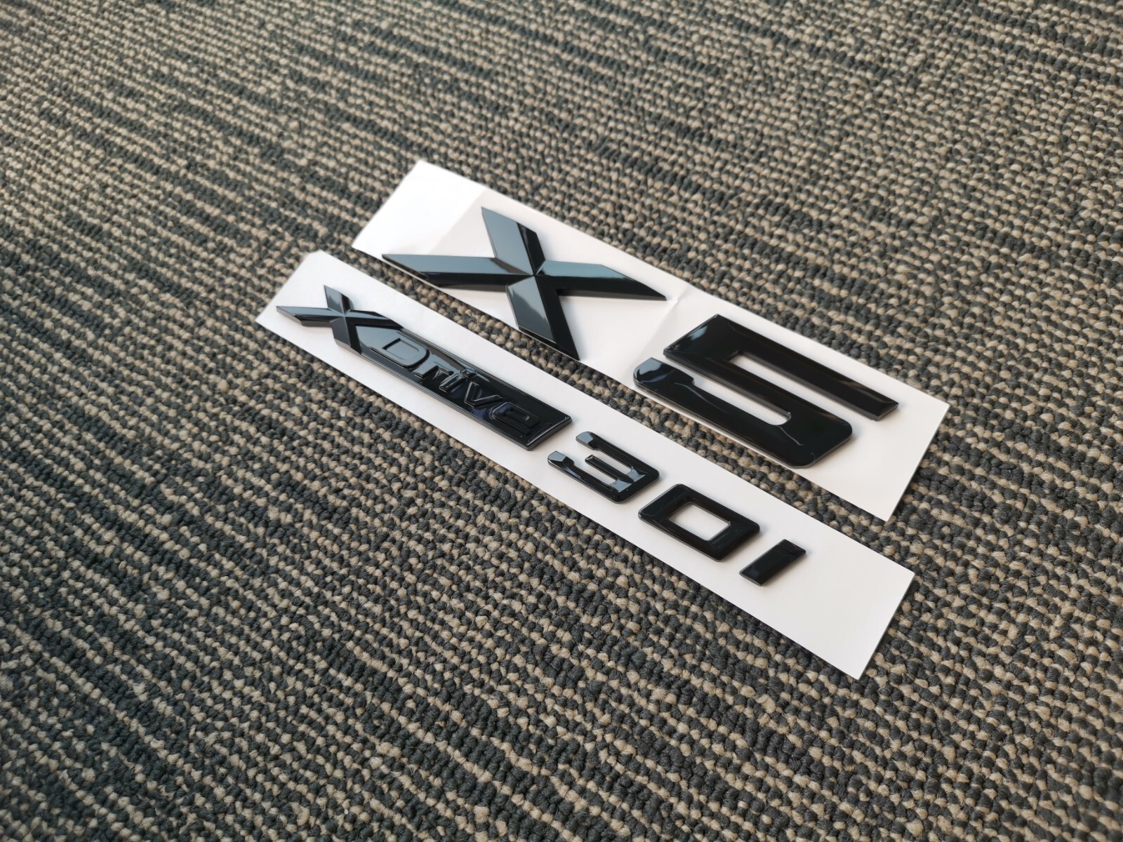 Gloss Black OEM Style BMW X5 XDrive 30i Badge Rear Trunk Tailgate ...