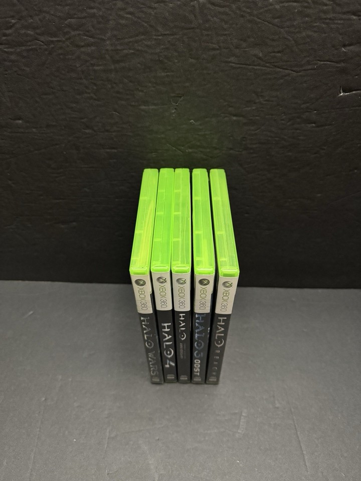 Xbox 360 Halo Bundle Halo 3 ODST, 4, Wars, Reach, Combat Evolved ...