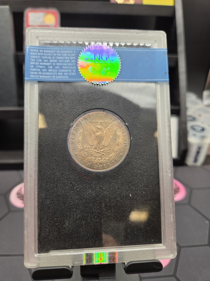 1885-O MONSTER TONER Morgan Silver Dollar MS64 NGC GSA HOARD Holder | eBay