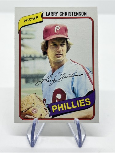 1980 Topps #161 Larry Christenson Philadelphia Phillies | eBay