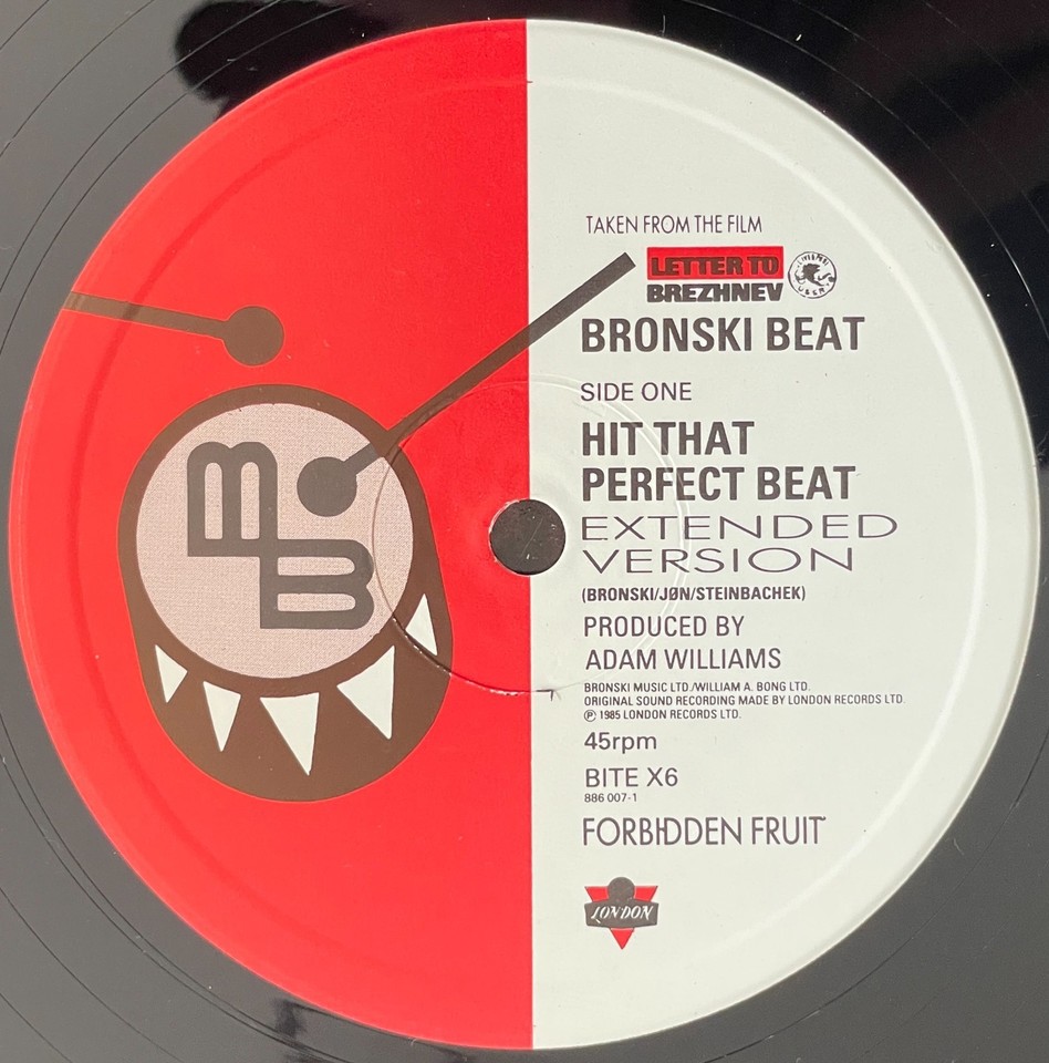 Bronski Beat - Hit That Perfect Beat 12" single 1985 Forbidden Fruit ...
