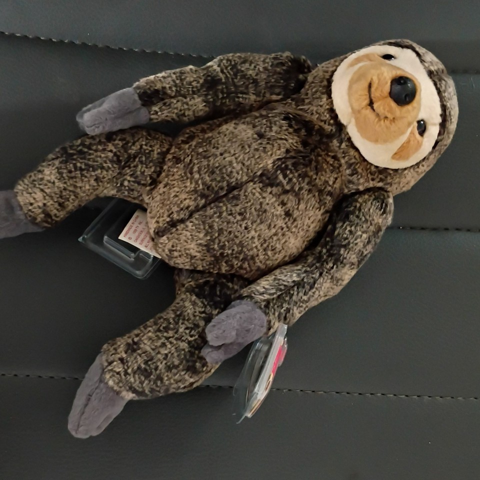 Ty Beanie Babies Monkey Orangutan Baboon Sloth Retired 1999 3+ Years | eBay