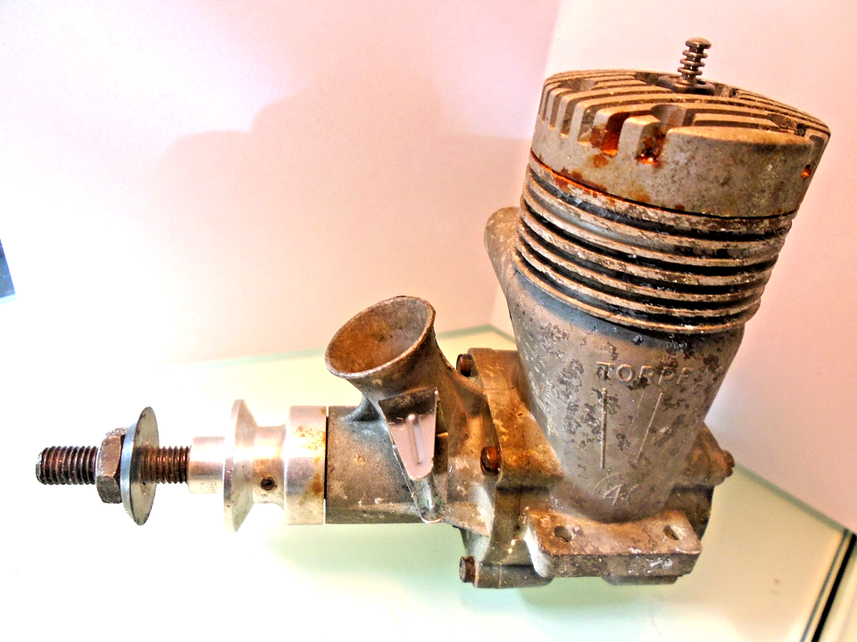 K&B /AURORA -Torpedo .40 Control Line Glow Model Airplane Engine w/Box ...