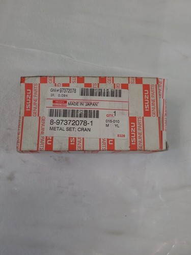 Isuzu Main Bearing Brown 8973720781 Genuine | eBay