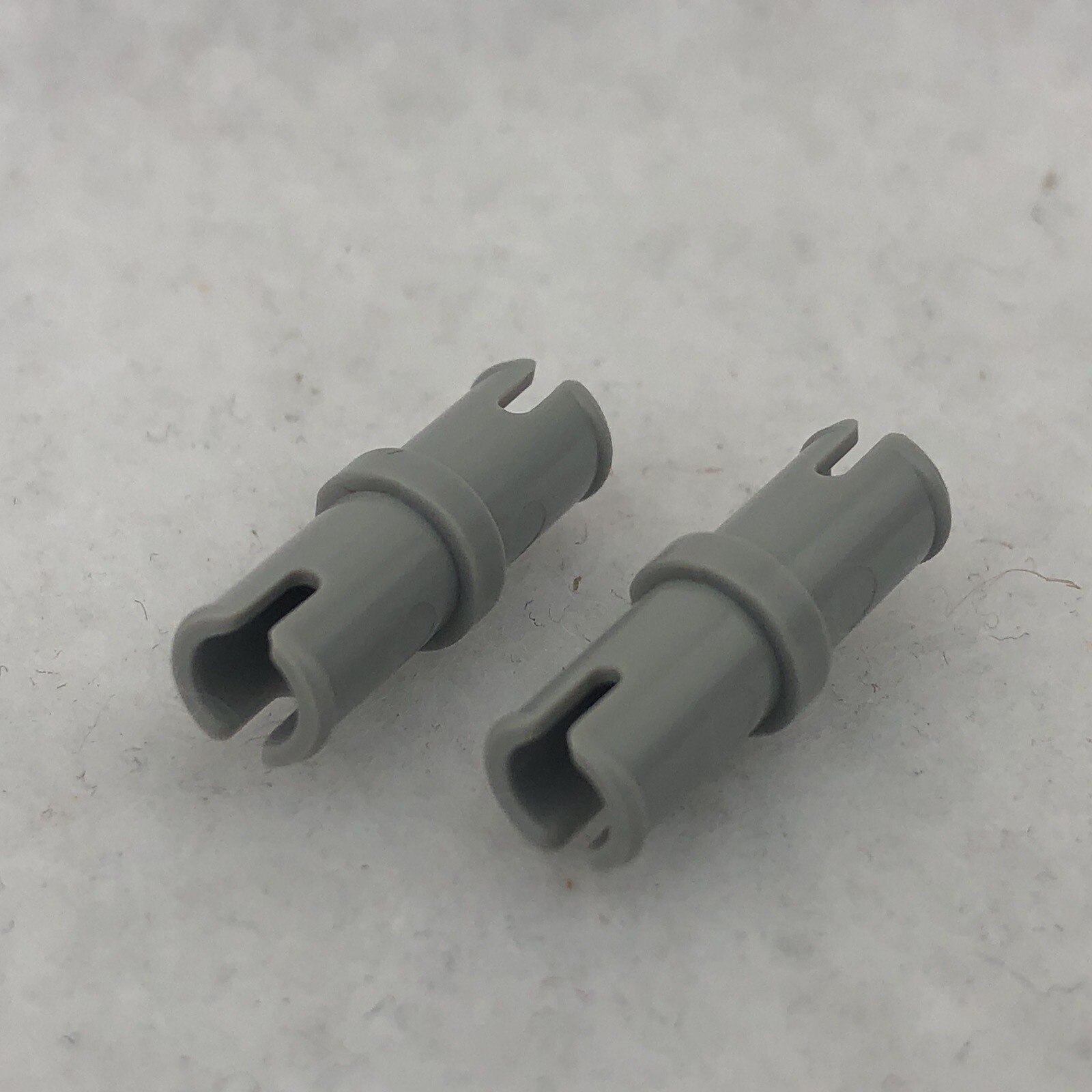 LEGO 3673 Light Bluish Gray Technic, Pin without Friction Ridges (x2 ...