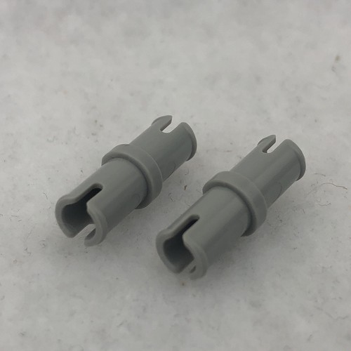 LEGO 3673 Light Bluish Gray Technic, Pin without Friction Ridges (x2 ...