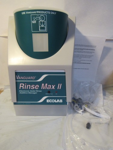 Ecolab 92181494 Rinse Max II Vanguard Electronic Solid Rinse Additive ...
