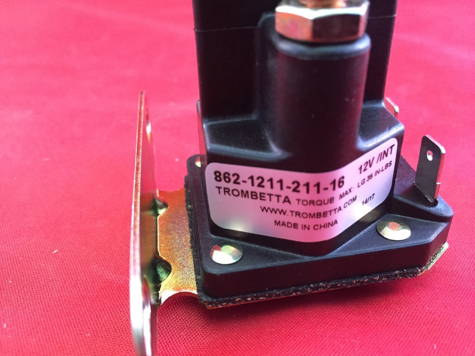 NEW OEM TROMBETTA SOLENOID RELAY 862-1211-211-16 , MTD 725-04439 ...