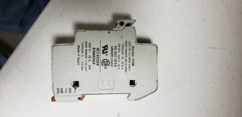 New Bussmann CHM1DI Fuse Holder 10x38 | eBay