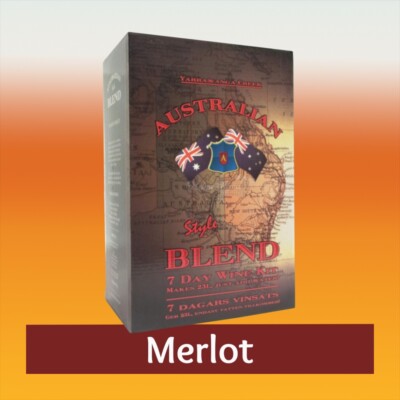 Australian Blend - Merlot - 30 Bottle Wine Ingredient Kit Homebrew ...