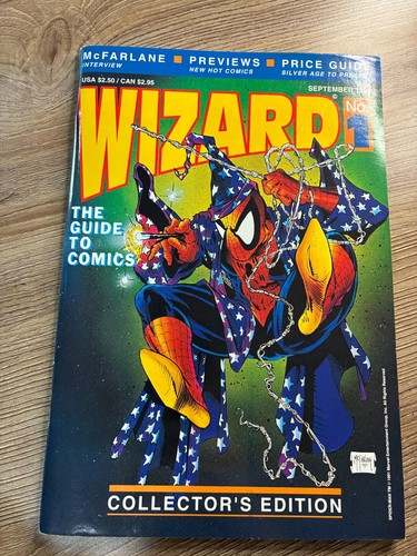 Wizard Magazine #1 (1991, Wizard) 1st Wizard Price Guide High Grade | eBay