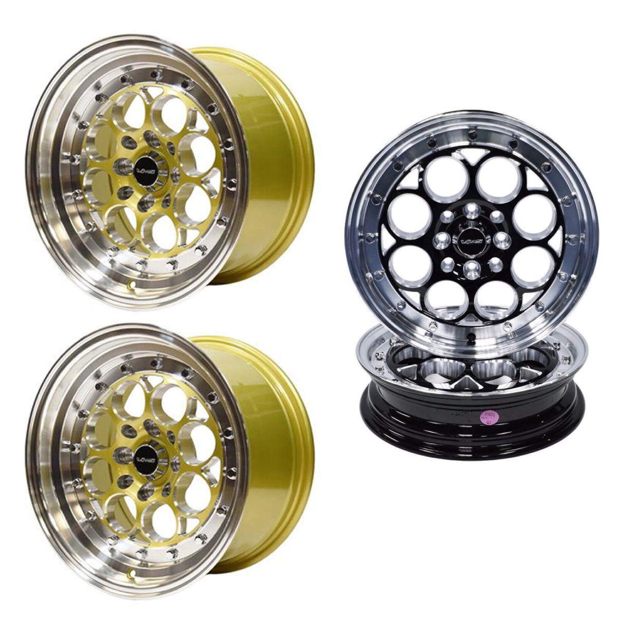 Revolver Wheels VMS Wheels Revolver 15x3.5 4x100/114.3 +10 Offset