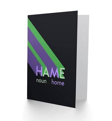 Scottish Definition Hame Blank Greeting Card With Envelope | eBay Australia