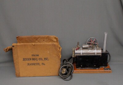 Jensen Electric Steam Engine #35 W/Original box | eBay