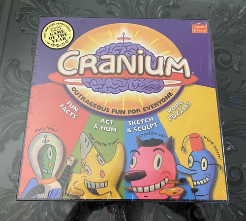 Cranium Board Game Brand New Factory Sealed The Game For Your Whole ...