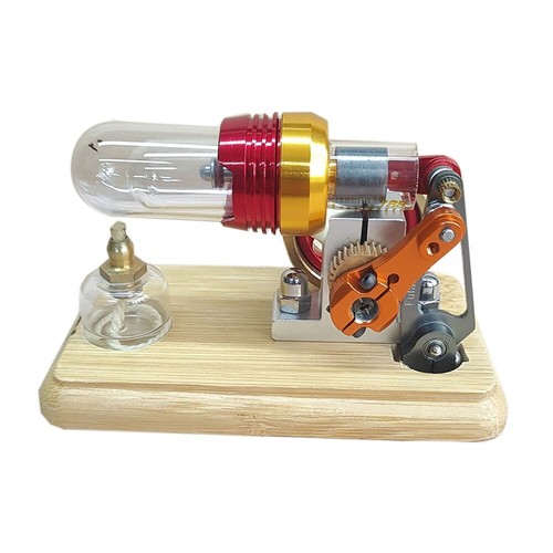 Hot Air Stirling Engine Model - Electric Generator Motor Physics Steam ...