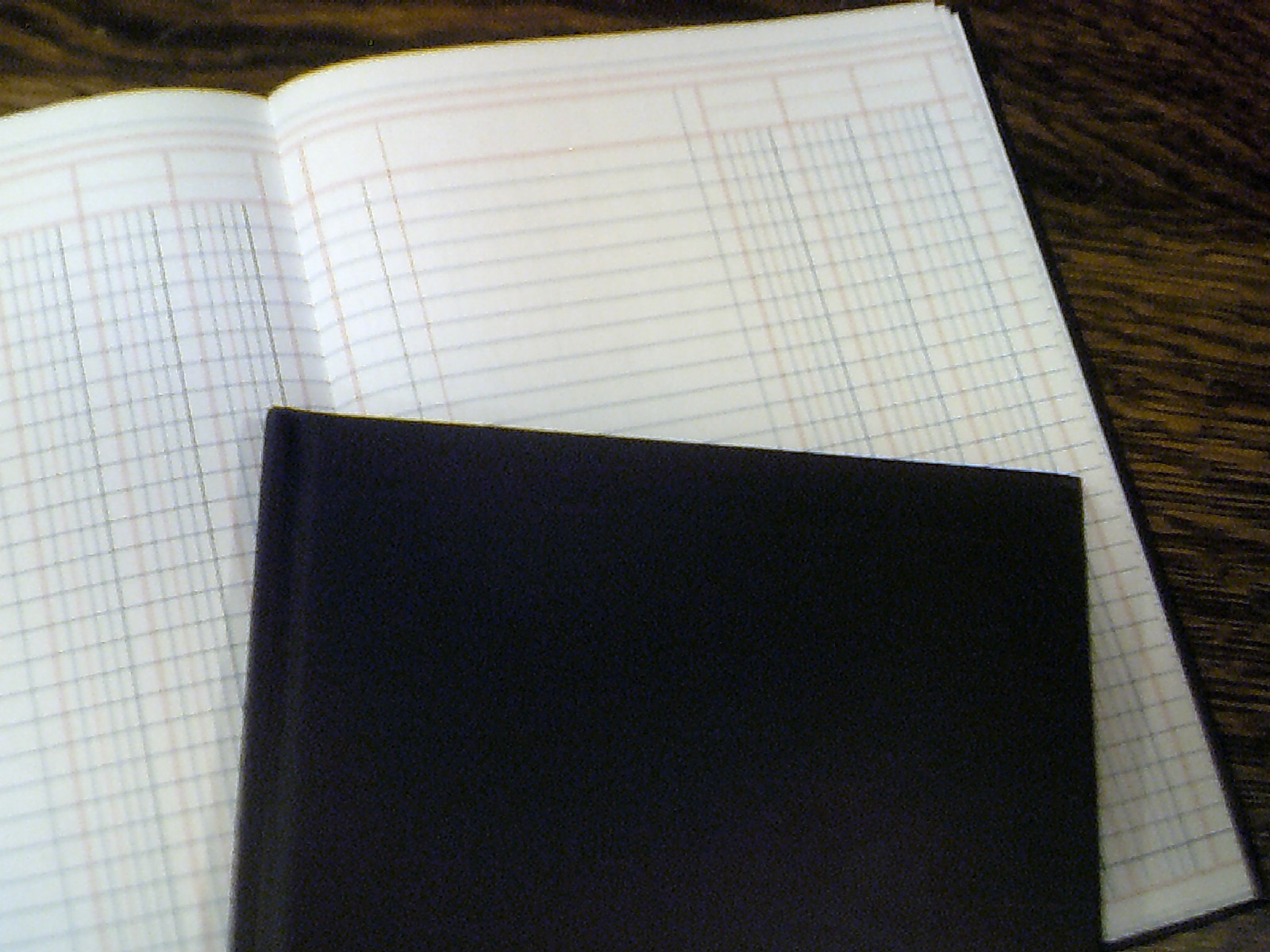 Adams Account Book 3 Column Black Cover 80 Pages 7 X 9 1/4 Abfarb8003m ...