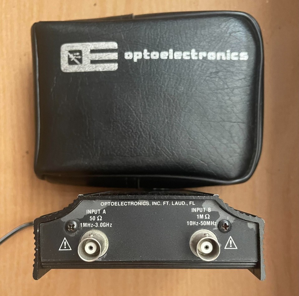 Optoelectronics Handi-Counter Model 2810 With Leather Case-Tested/Works ...