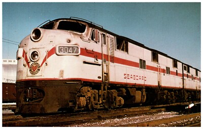 Seaboard Air Line Railway Train Silver Meteor E-7 #3047 Miami Florida ...