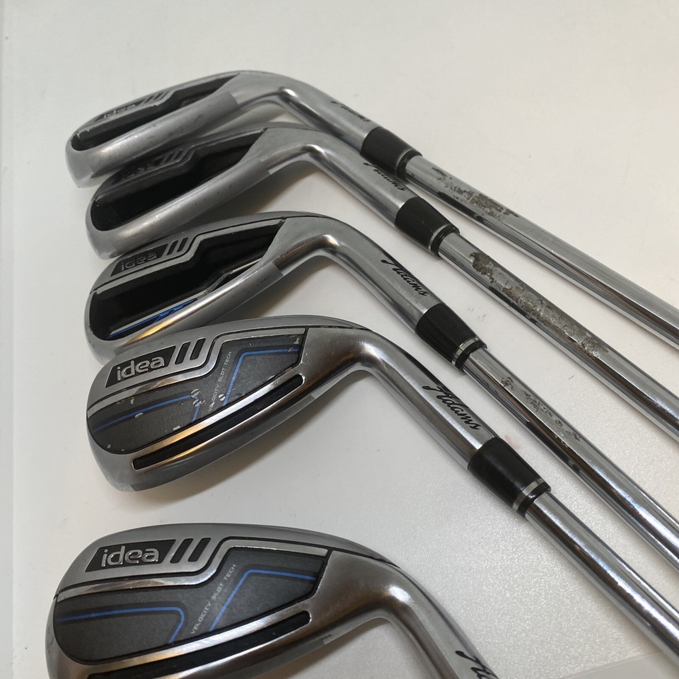 Adams Idea Velocity Slot Tech Set 6-PW Regular Steel Shafts 85 G Mens ...