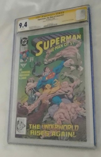 Superman: MoS #17 (DC, 1992), Louise Simonson signature, Near Mint (CGC ...