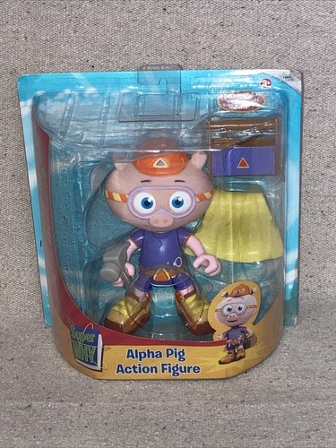 Super Why Alpha Pig Articulated Figure PBS Kids 6” PBS Kids Show New In ...
