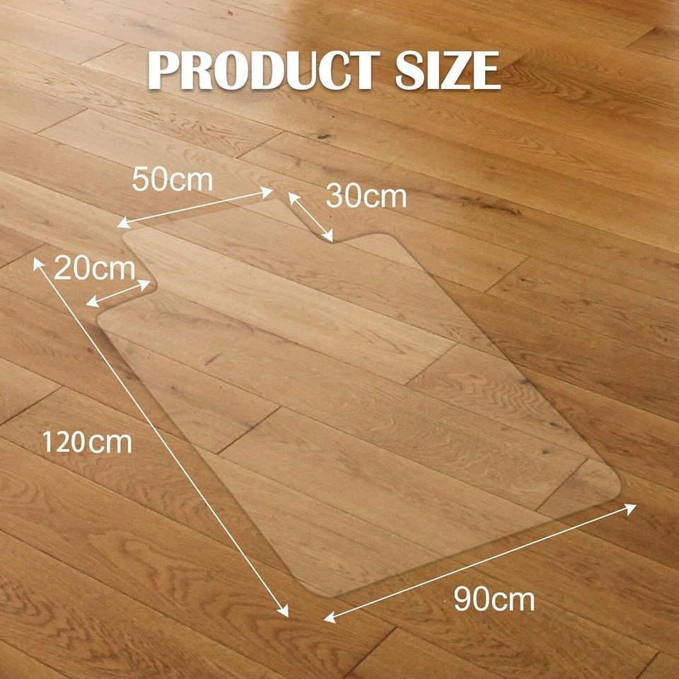 Home Office Chair Mat for Carpet Floor Protection Computer Desk Non ...