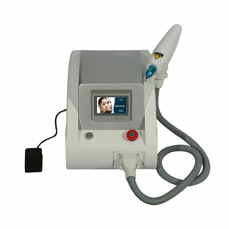 Q Switched Tattoo Removal Machine ND Yag Laser Eyebrow Pigment Removal ...