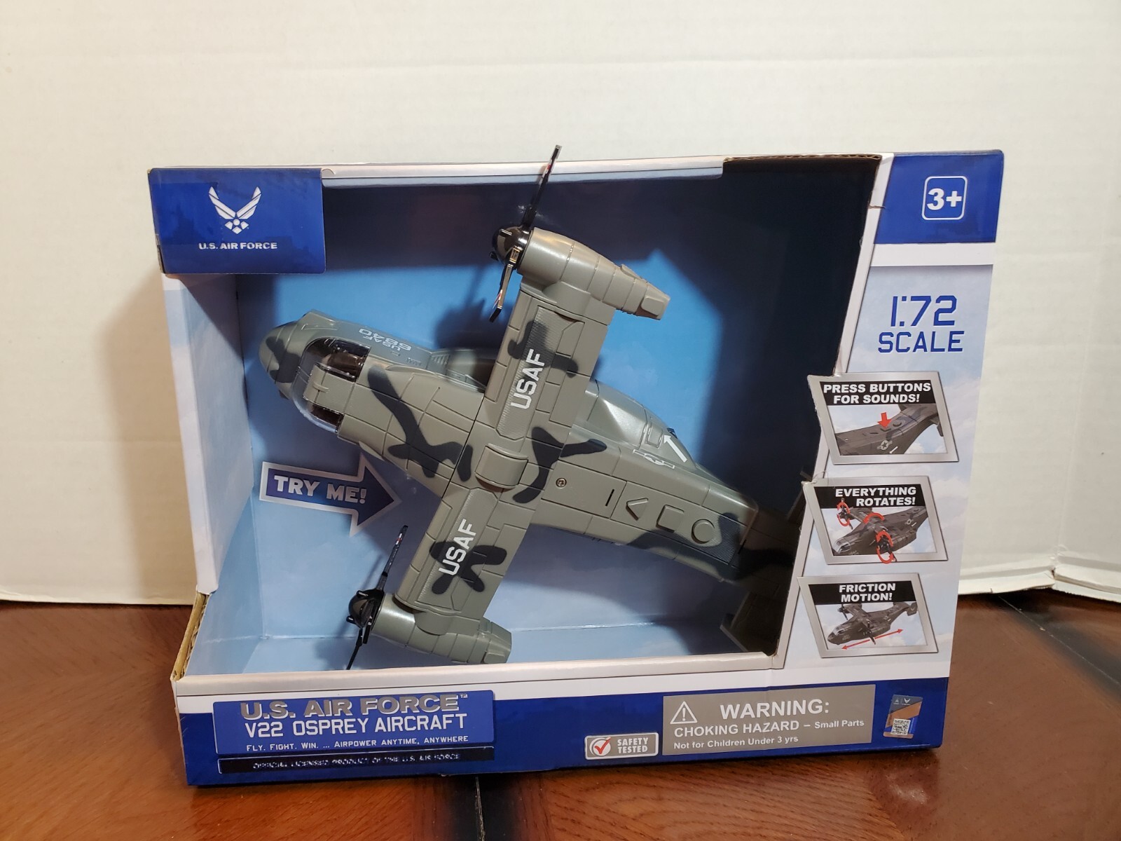 US Air Force - 1:72 Scale V22 Osprey Aircraft (BBAF20311) | eBay