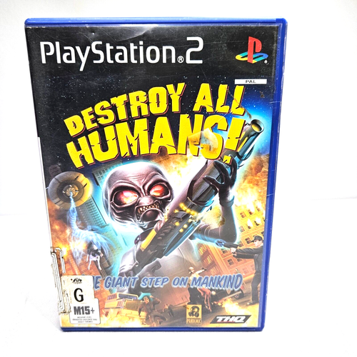 Destroy All Humans 2 Two II PS2 Sony PlayStation Game VGC Free Post PAL ...